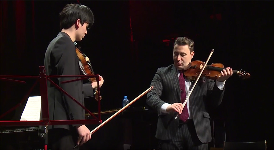 4 grandes clases magistrales gracias a la Menuhin Competition. - Deviolines